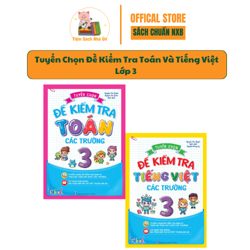 Books - Selection of Math and Vietnamese Test Questions for Grade 3 ...