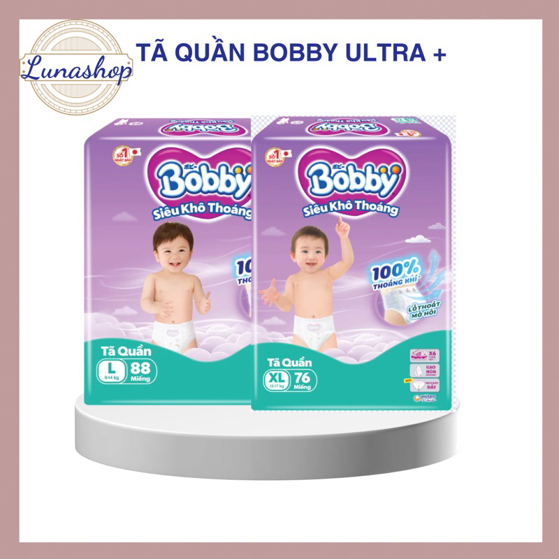 Super economical Ultral large pack Bobby diaper pants M96/L88/Xl76 ...