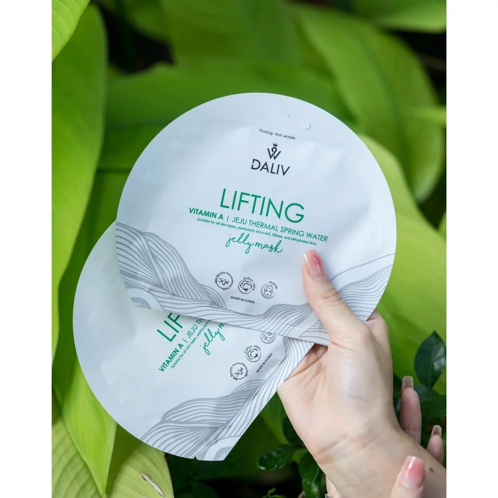 Daliv Lifting mask with Vitamin A essence to prevent aging 30g | Shopee ...
