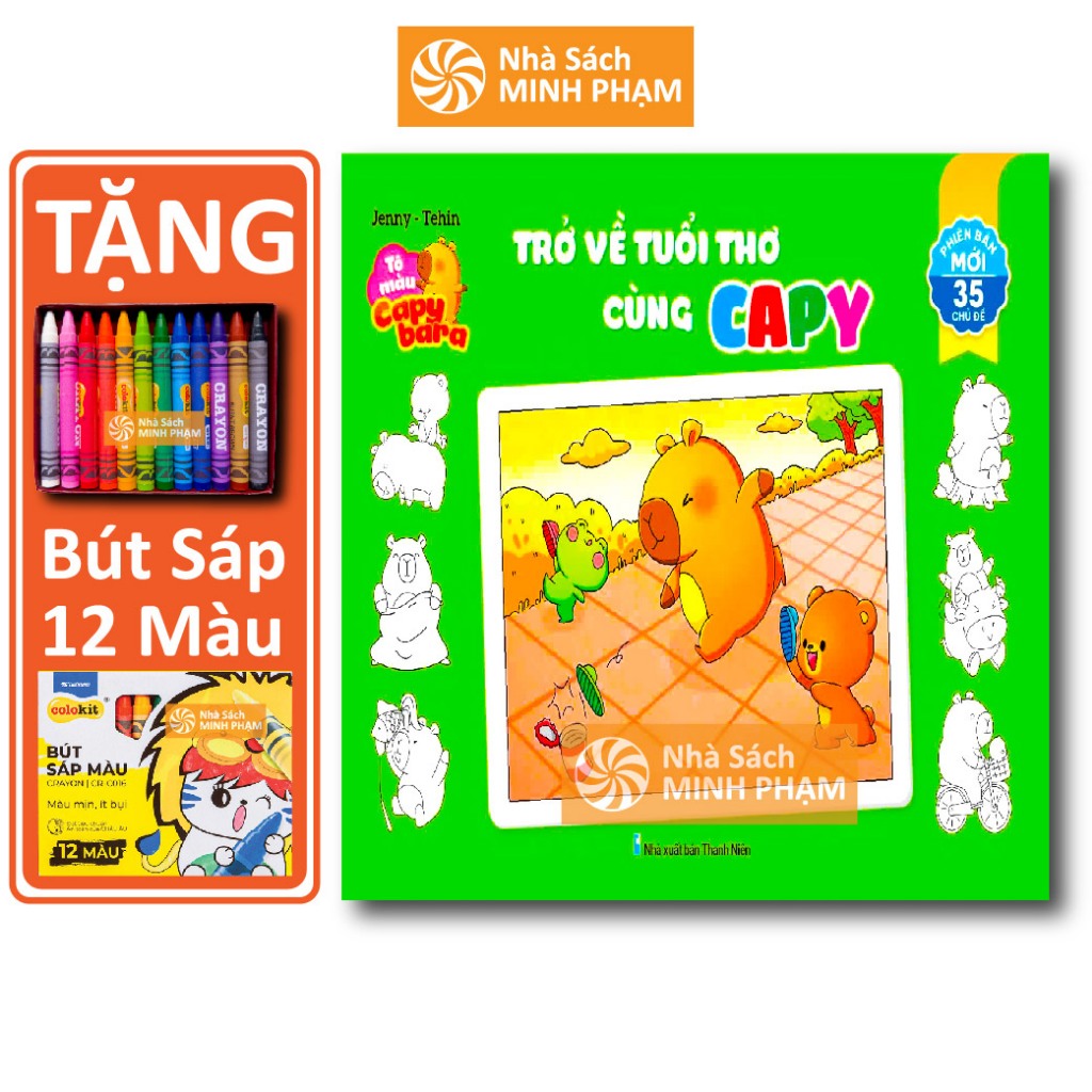 Book - Capybara Coloring Book - Return to Childhood with CAPY for ...