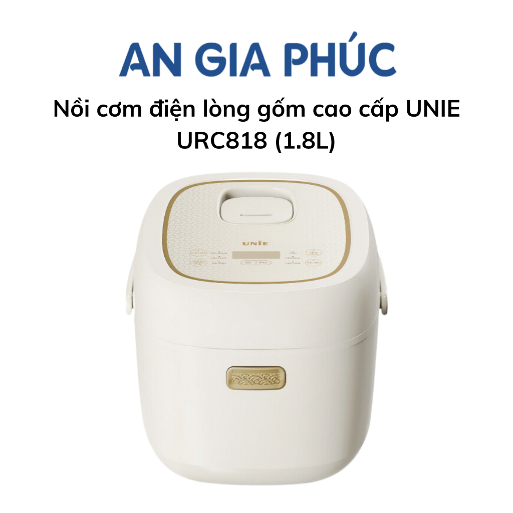Unie URC818 premium ceramic rice cooker, naturally non-stick, capacity ...