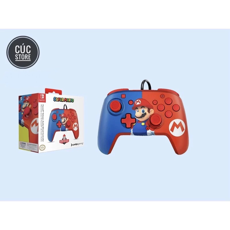 Mario Edition Wired Controller for Nintendo Switch - PDP | Shopee Malaysia