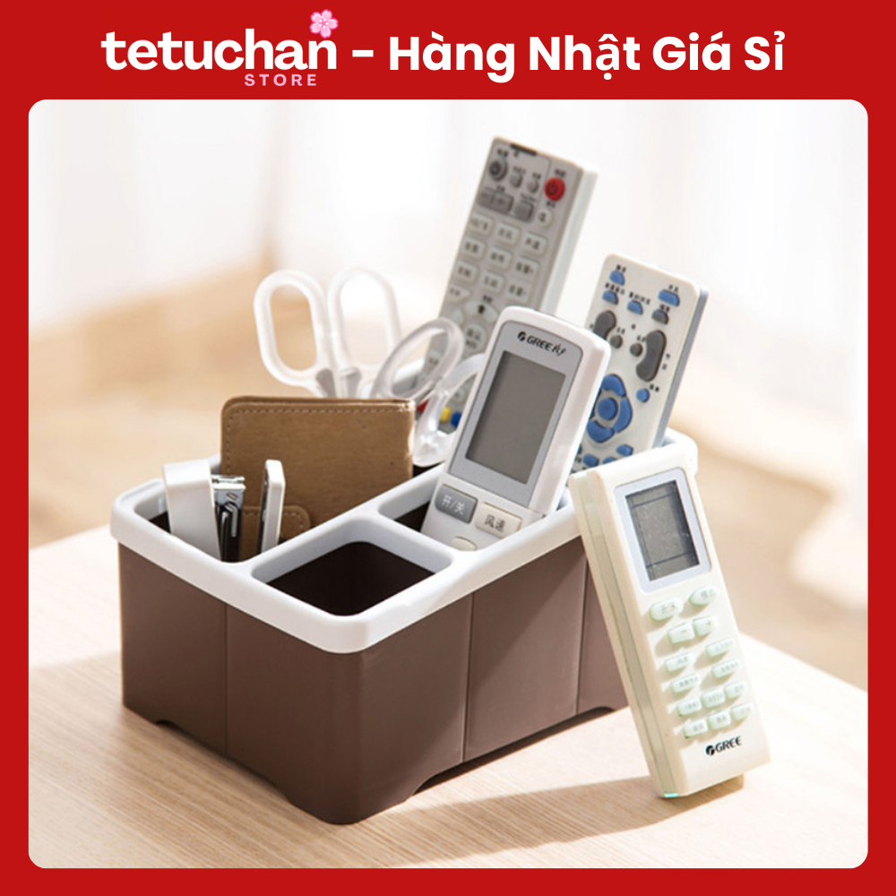 Sanada rectangular phone and remote control tray helps keep the space ...