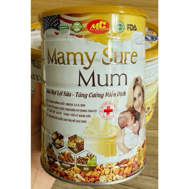 Mammy Sure Mum Nut Milk 900G (for pregnant women, Nourishes postpartum ...