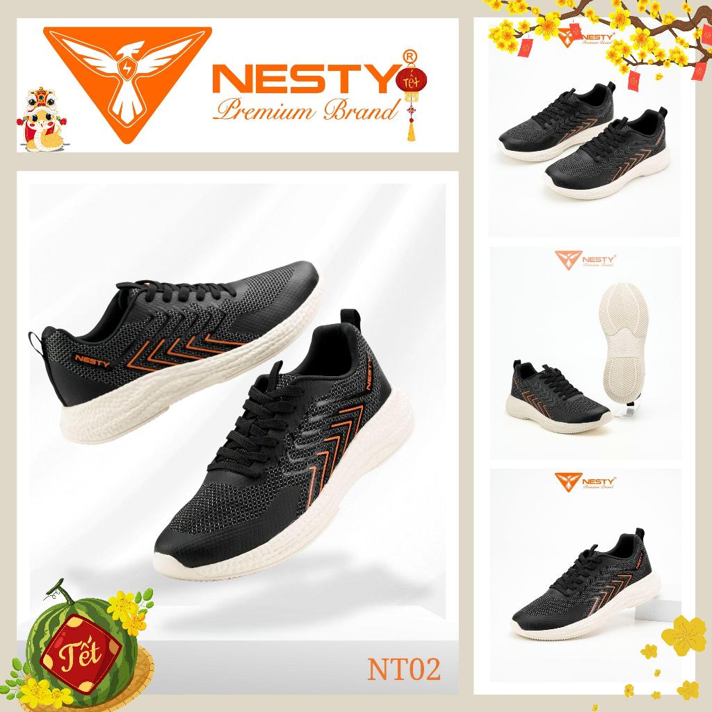 Nesty Full Black Men's Sports Sneakers Basic Style Soft EVA Sole code NESTY-02 | Shopee Malaysia