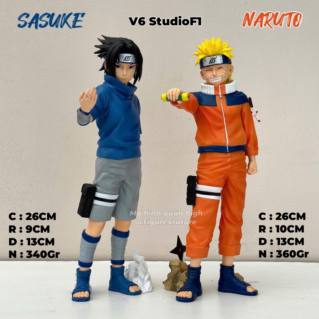V6 studioF1 Naruto model 26cm tall, Sasuke model 26cm tall - Naruto kid ...