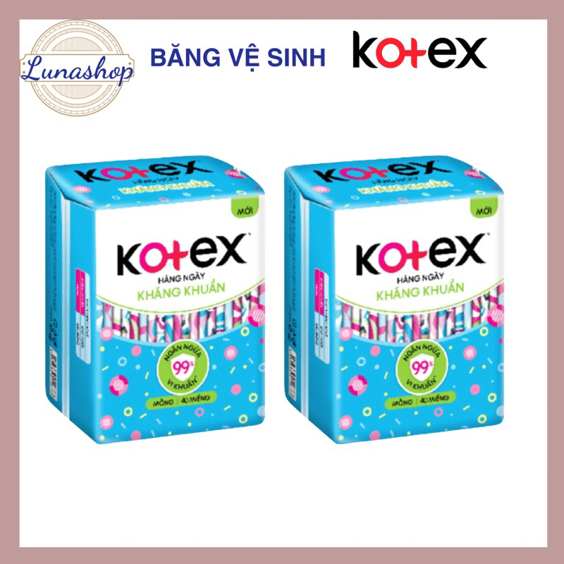 Kotex daily sanitary napkins 40 pieces | Shopee Malaysia