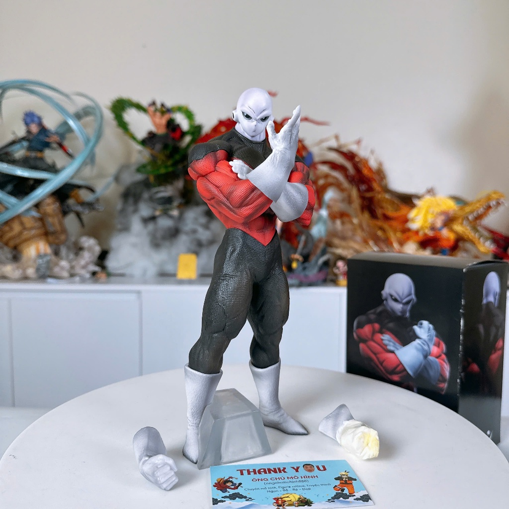 Jiren Model 26cm Height In Dragonball has 3 replacement arms ...