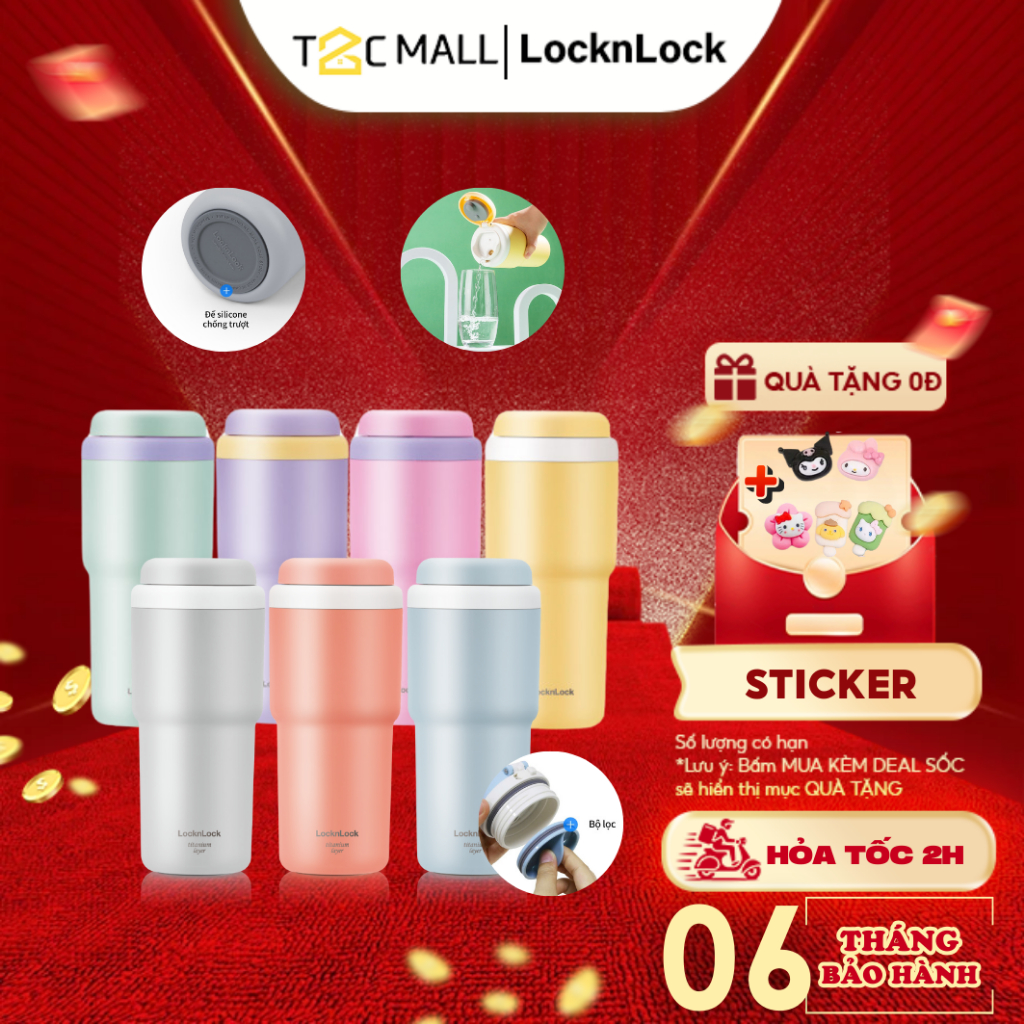 Locknlock Large Thermos Bottle 480ml Genuine High Quality, Cute Compact ...