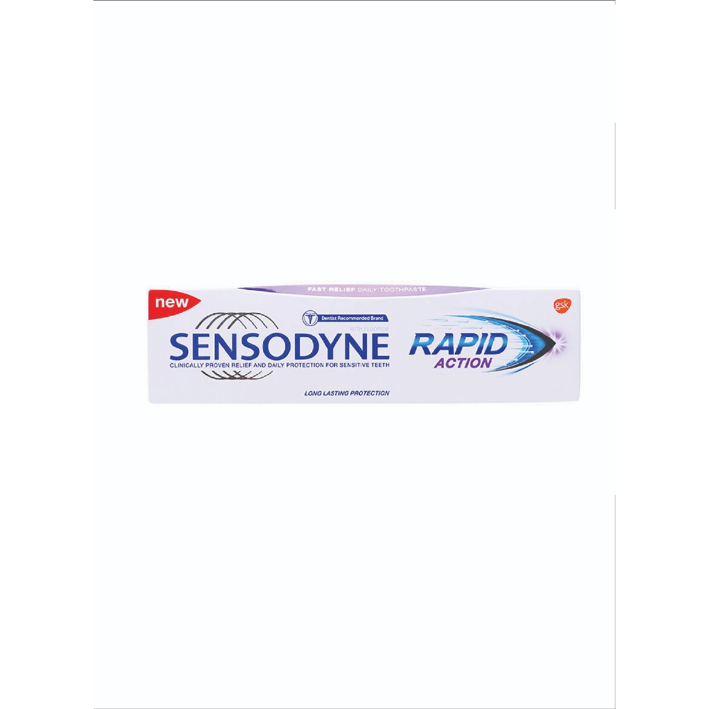 Sensodyne Rapid Action Toothpaste 100gr Box – Quick Solution for ...