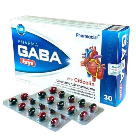 (30 Tablets) Pharma GABA - Ginkgo biloba 600mg helps nourish the brain ...