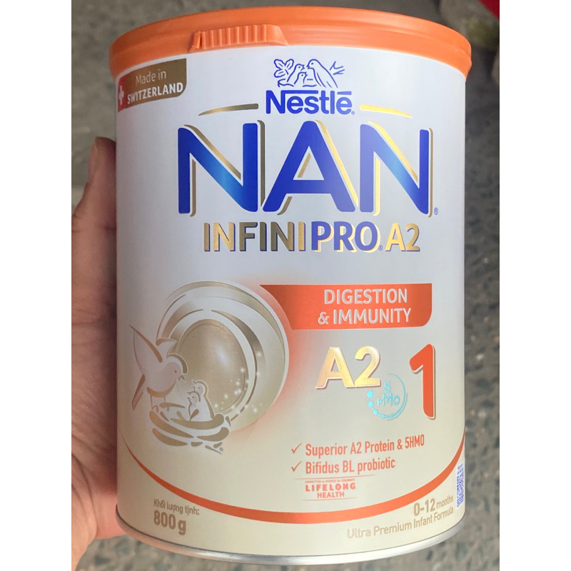 Nestlé NAN INFINIPRO A2 1 800g formula nutritional product | Shopee ...