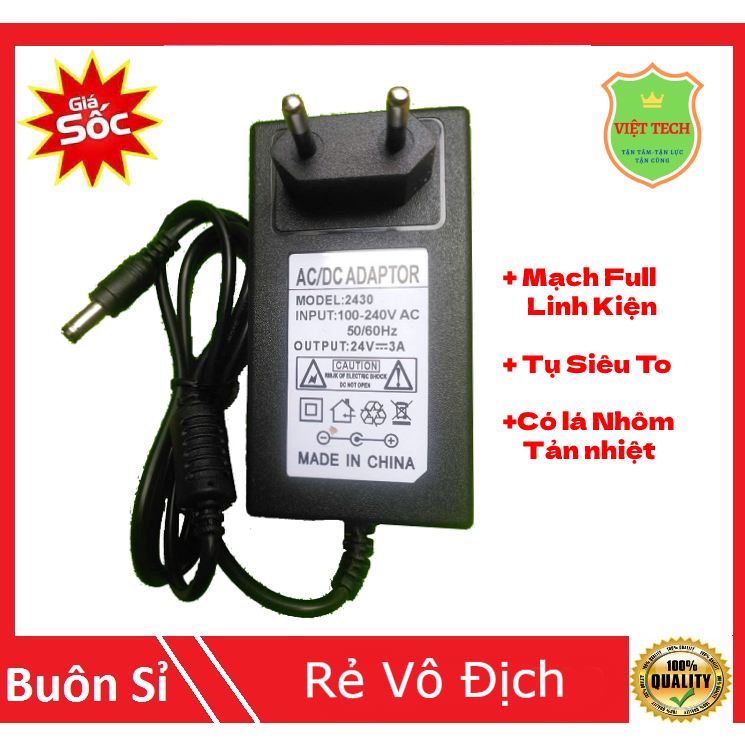 Power Adapter 24v-3A | 24v 3000ma - Genuine circuit Full link | Shopee ...