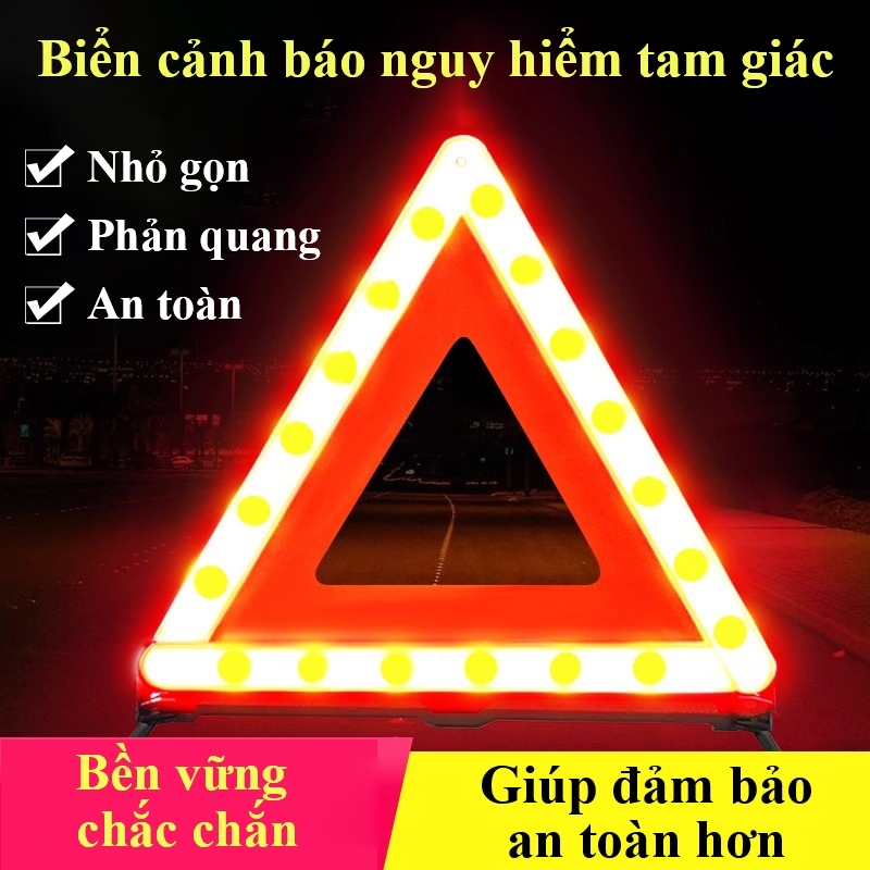Reflective sign warning triangle danger warning sign with reflective ...