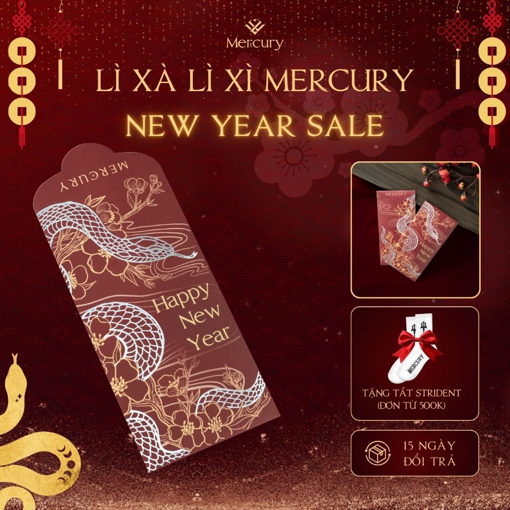 [GIFT] Mercury lucky money Pack CNY At Ty 2025 - Tet gifts, Tet lucky ...