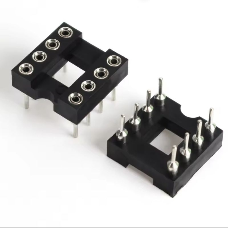 Quality DIP8 8-pin round IC base | Shopee Malaysia