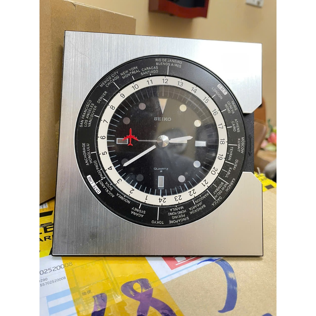 Seiko airplane desk clock (display item) | Shopee Malaysia