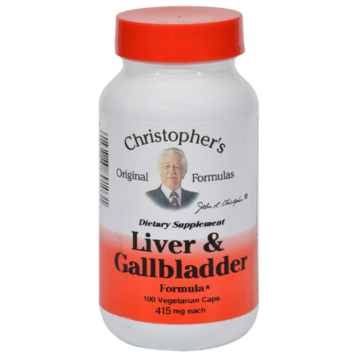 Dr. Liver, Bile and Digestive System Support Pills Christopher's Liver ...