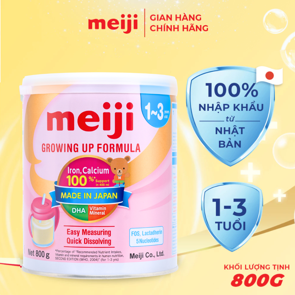 Meiji Growing Up Formula Nutritional Product - Genuine imported (800g) | Shopee Malaysia