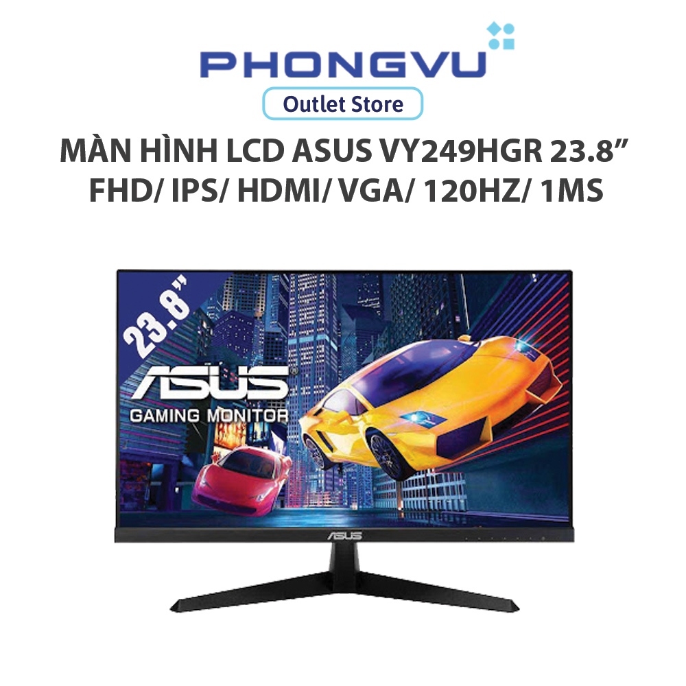Asus VY249HGR LCD Monitor 23.8”/ FHD/ IPS/ HDMI/ VGA/ 120Hz/ 1ms/ BLACK ...