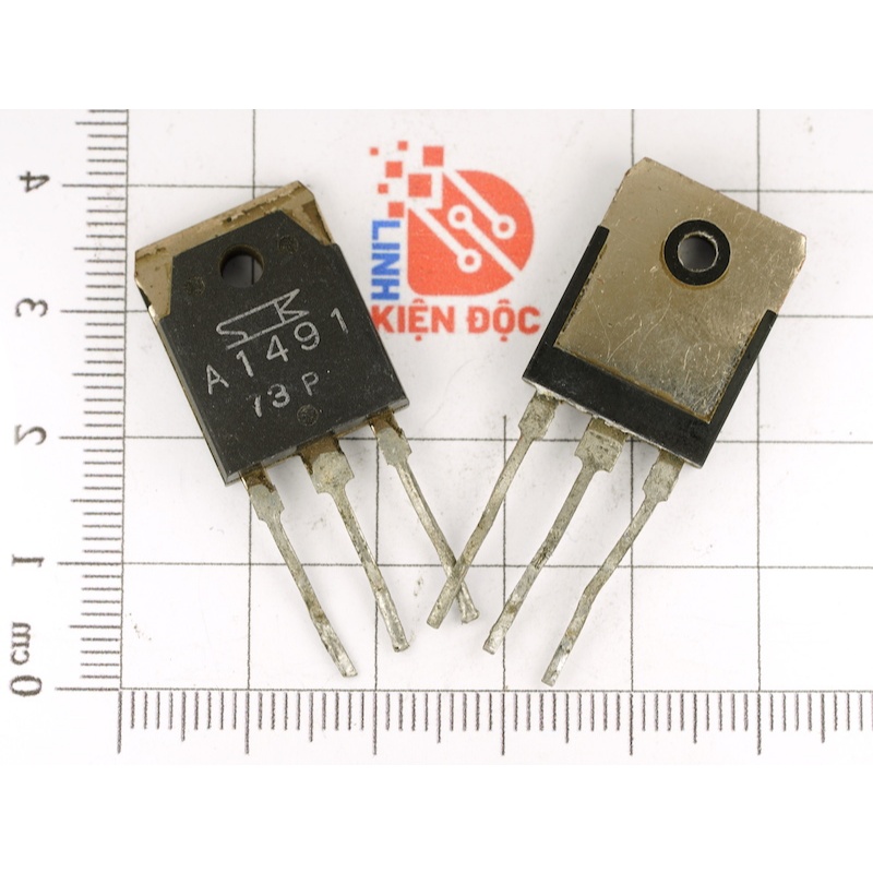 [ Combo 2 bag ] Sanken C3855 (2SC3855) – A1491 (2SA1491) Transistor ...