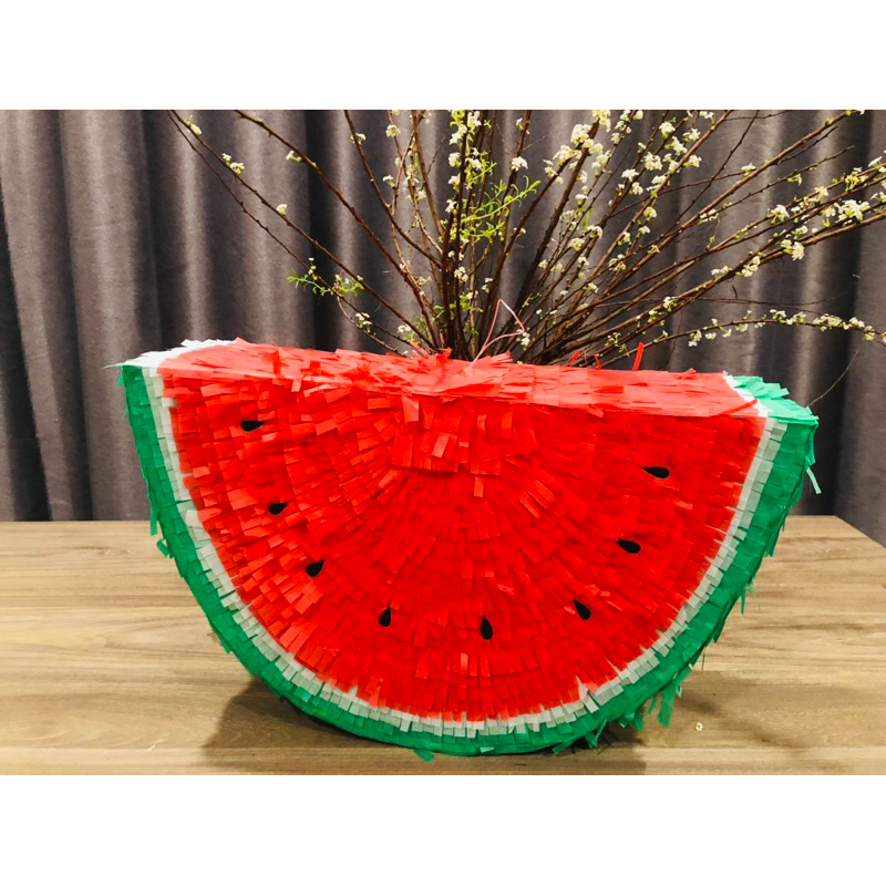 Pinata smashes watermelon candy - super fun party game | Shopee Malaysia