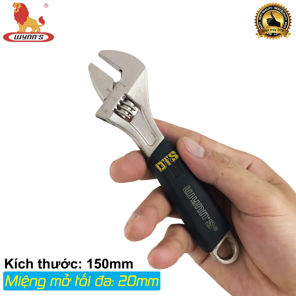 Wynn's 150mm enhanced PVC hard plastic-coated handle wrench, multi ...