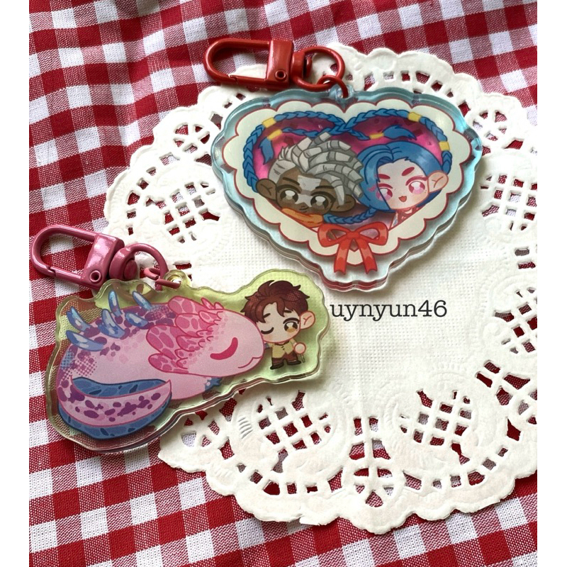Arcane league of legends cartoon keychain | Shopee Malaysia