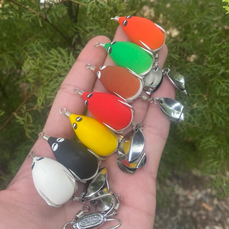 F35 mini steam imitation 2 spoons, bkk blade, OWNER white blade 6.8g ...