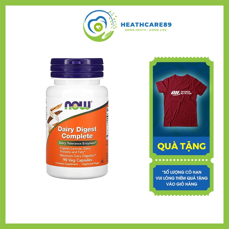 Now Dairy Digest Complete Pills to Support the Digestive System ...