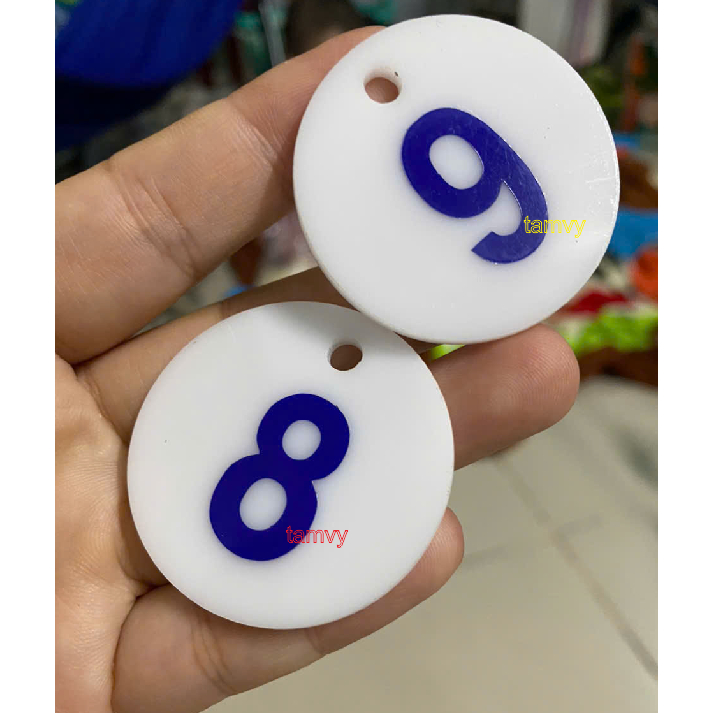 Room keychain, locker, serial number. mica card | Shopee Malaysia