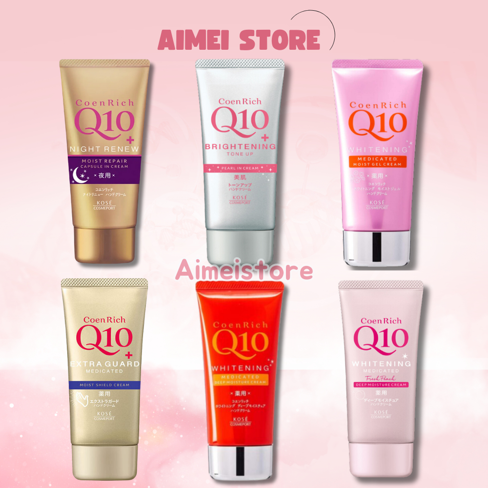 Coenrich Q10 Kose Hand Cream 80g | Shopee Malaysia