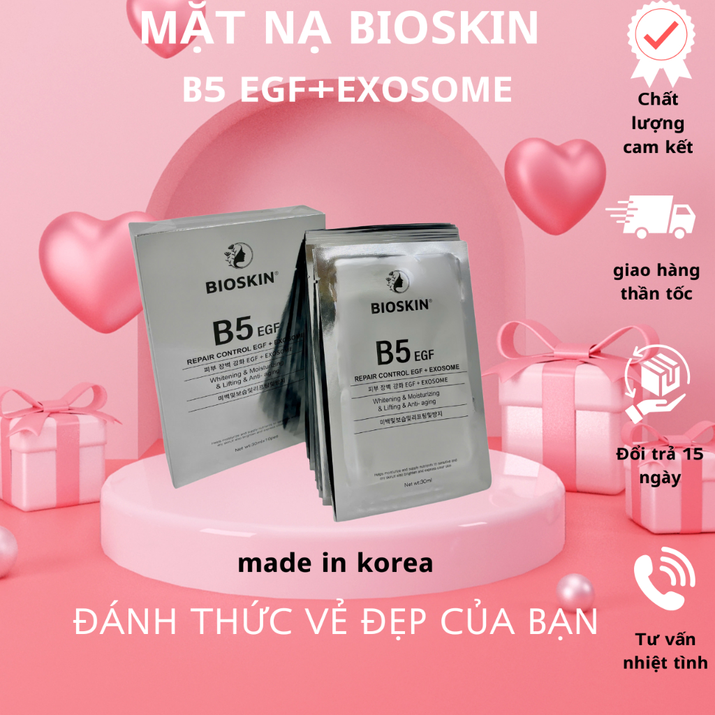 1 Piece Korean B5 EGF COMPLEX MASK, anti-aging, reduces skin irritation ...