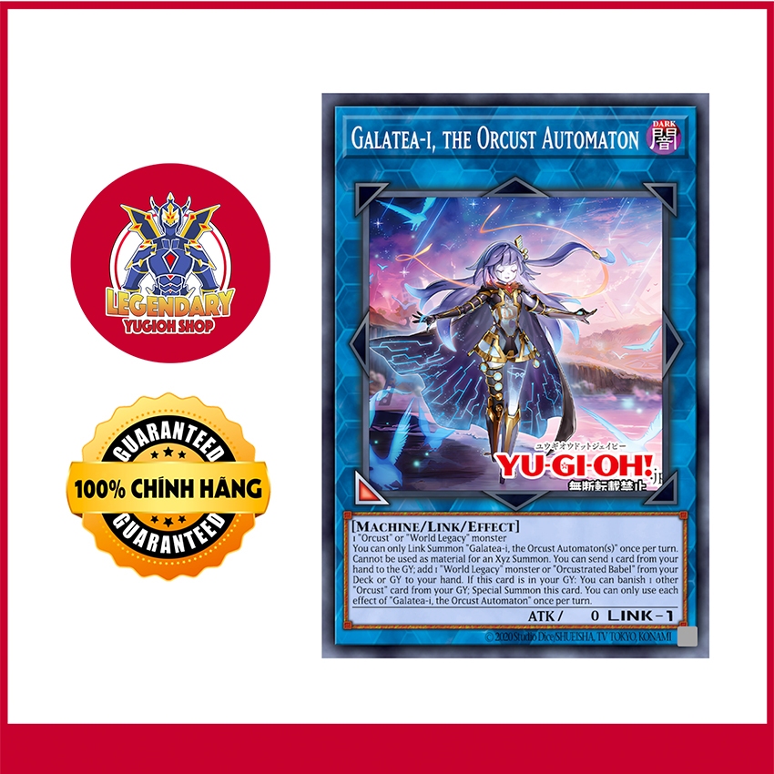 [Original Yugioh Card] Galatea-i, the Orcust Automaton | Shopee Malaysia
