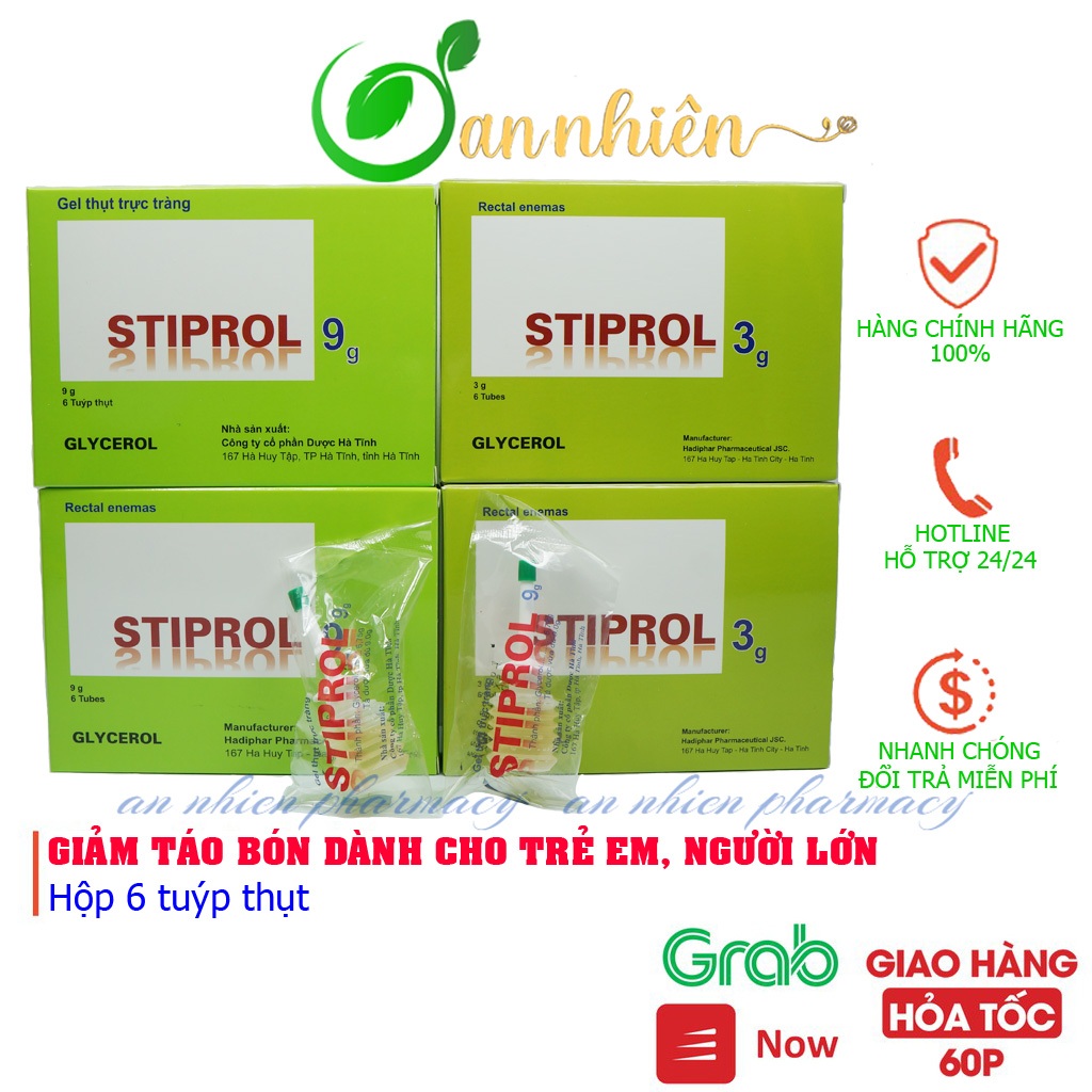 STIPROL rectal enema Gel, constipation relief for children and adults ...