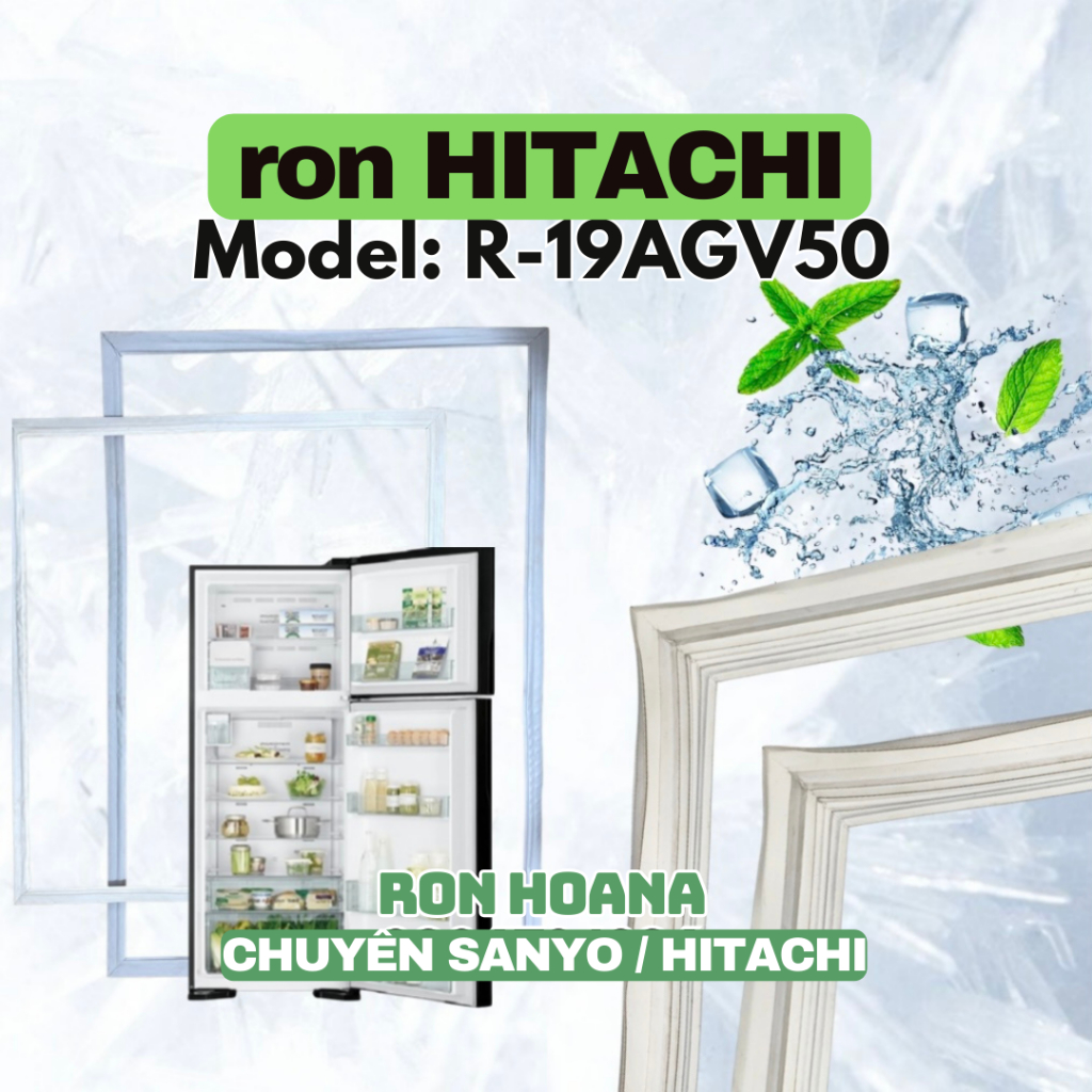 Ron HITACHI rectangular mold model R19AGV50 of refrigerator door to ...