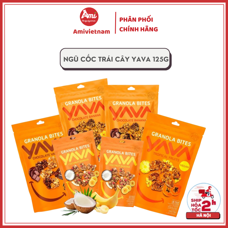 Yava Tropical Fruit Cereal 125g - Yava Cereal with Many Flavors ...