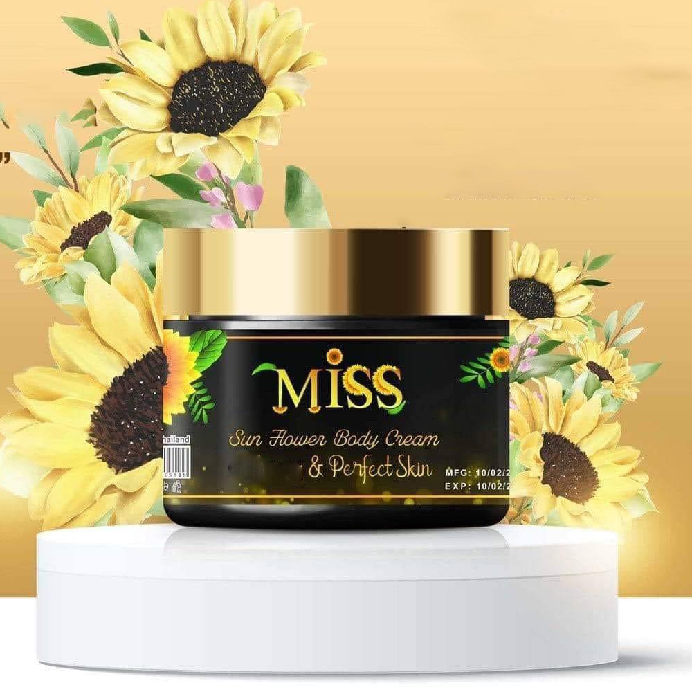 Miss Thailand Body Cream Skin Whitening, Makeup Sunscreen 170g Jar ...