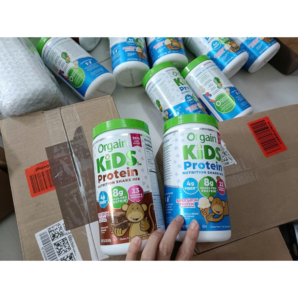 Orgain Kid Protein powdered milk for 2 year olds [Air products ...