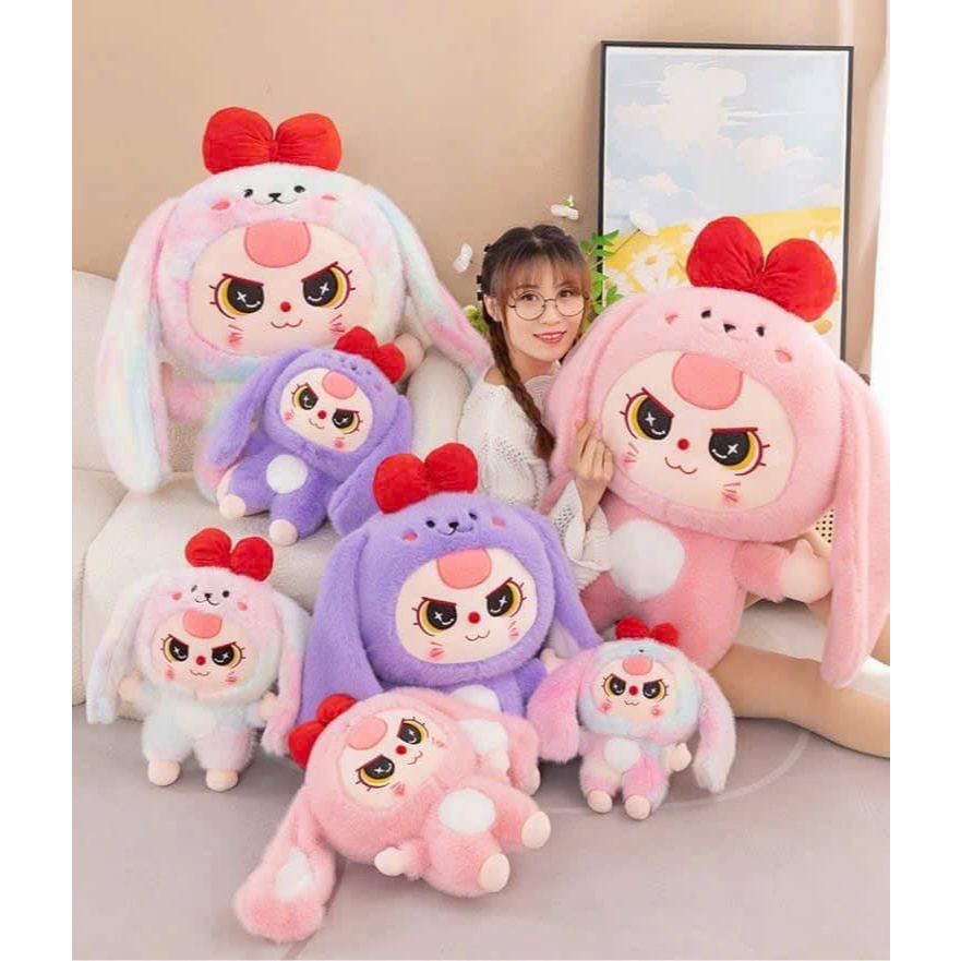 Baby Three Teddy Bear 4000%, Baby Pink Rabbit Baby Three Teddy Bear ...