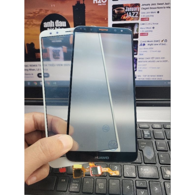 Huawei Nova 2i, RNE-L21, RNE-L22 Touch - Touch Glass Used to Laminated ...