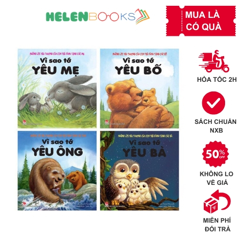 Why I Love Books - set of 4 books from Kim Dong Publishing House ...