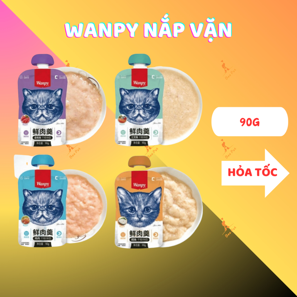 Wanpy PATE 90G SCREW LID, TAULES SCREW LID 100G - SUPER DELICIOUS WET ...
