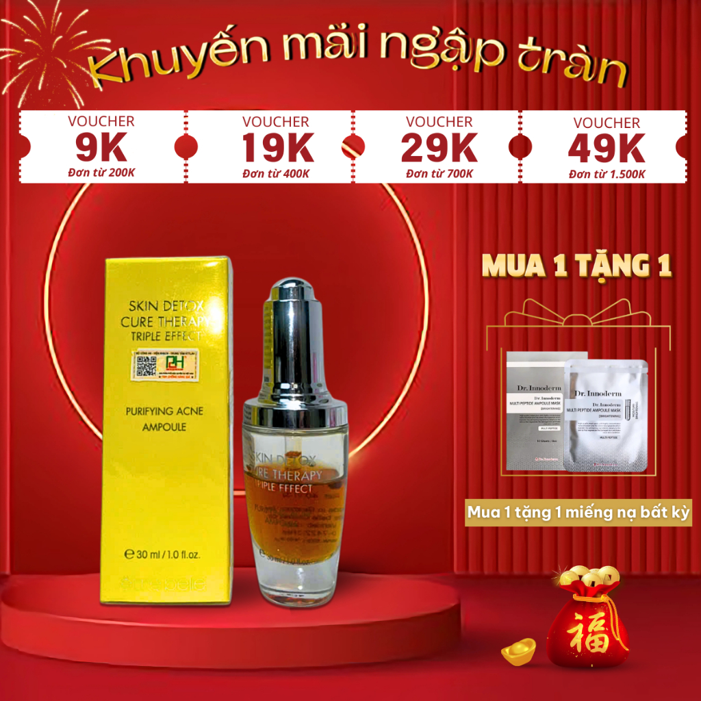 Acne Etre Belle SK-10 Ampoules - Anti-inflammatory, Reduces Swelling ...