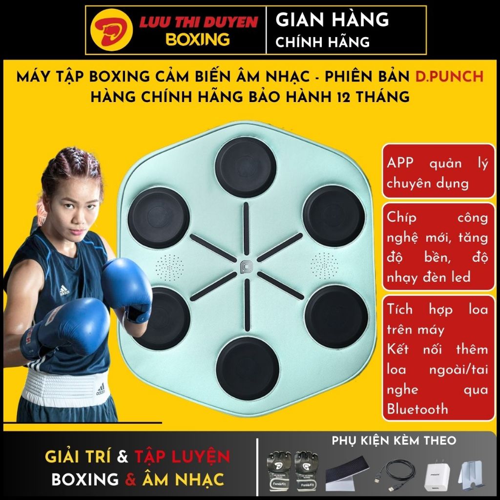 D Punch version - Boxing training machine with music - One Punch Boxing ...