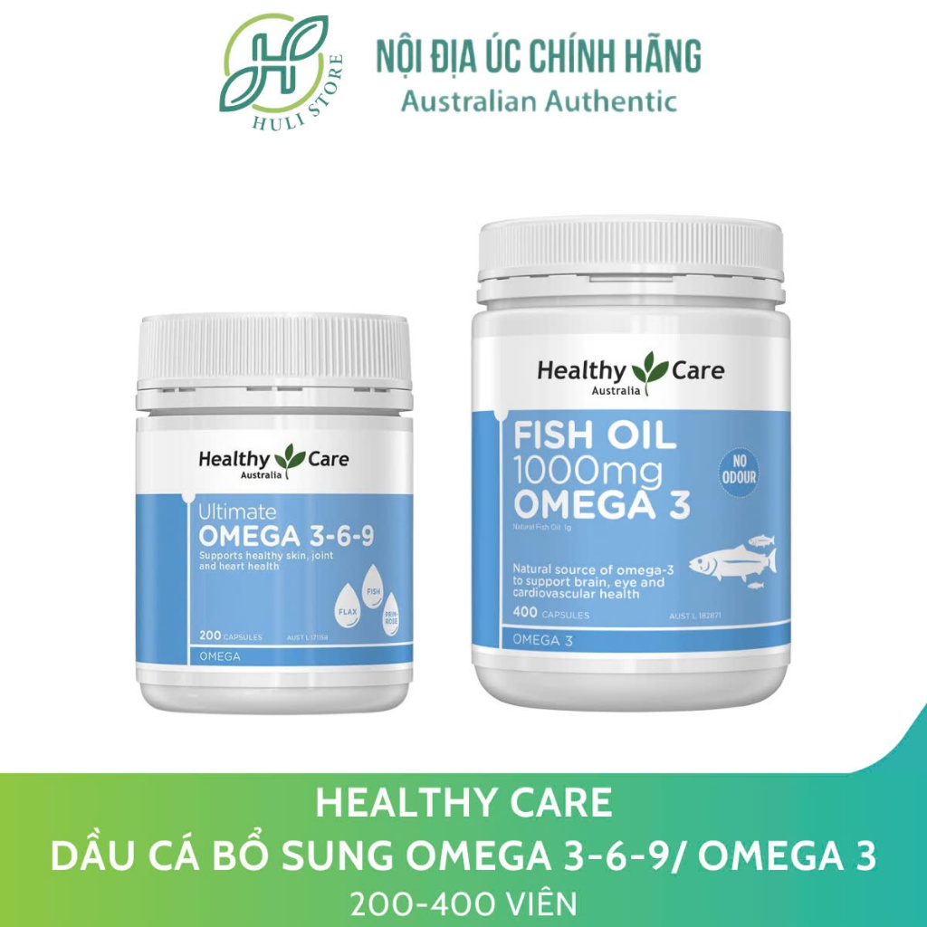 [FIRE] Genuine Australian Healthy Care Omega 3-6-9 Fish Oil Supplement ...