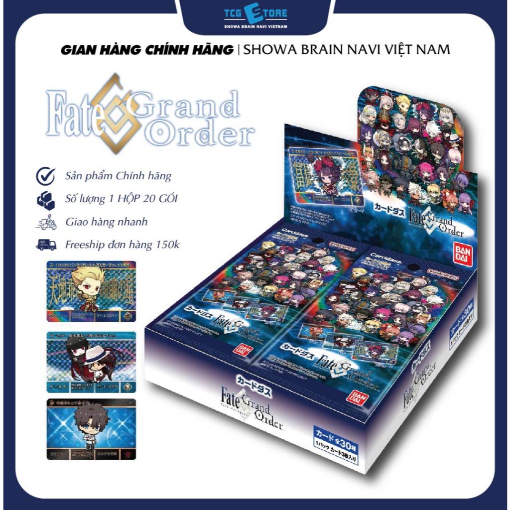 Fate Grand Bandai character collection card set Metallic card vol.1 ...