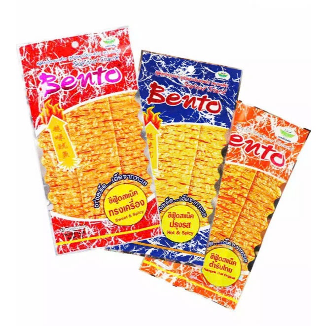 [Retail] Thai Bento Squid Snack, Thai snacks (4g small package) - New ...