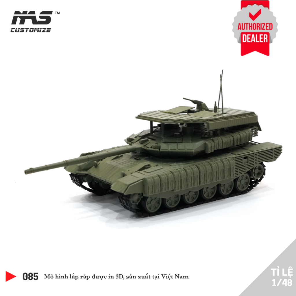 [NAS] Russian tank model T-90M Full Era 1/48, Military model of Russian ...