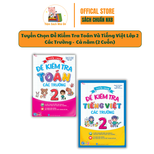 Books - Selection of Math and Vietnamese Test Questions for Grade 2 ...